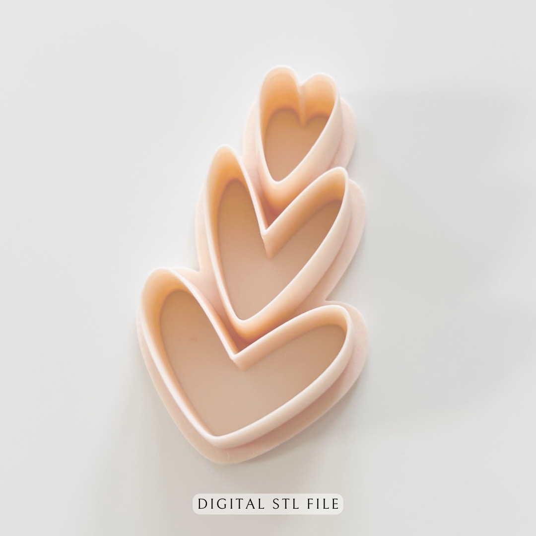 Corazon Mio Clay Cutter | Polymer Clay | STL File (Digital Download ...