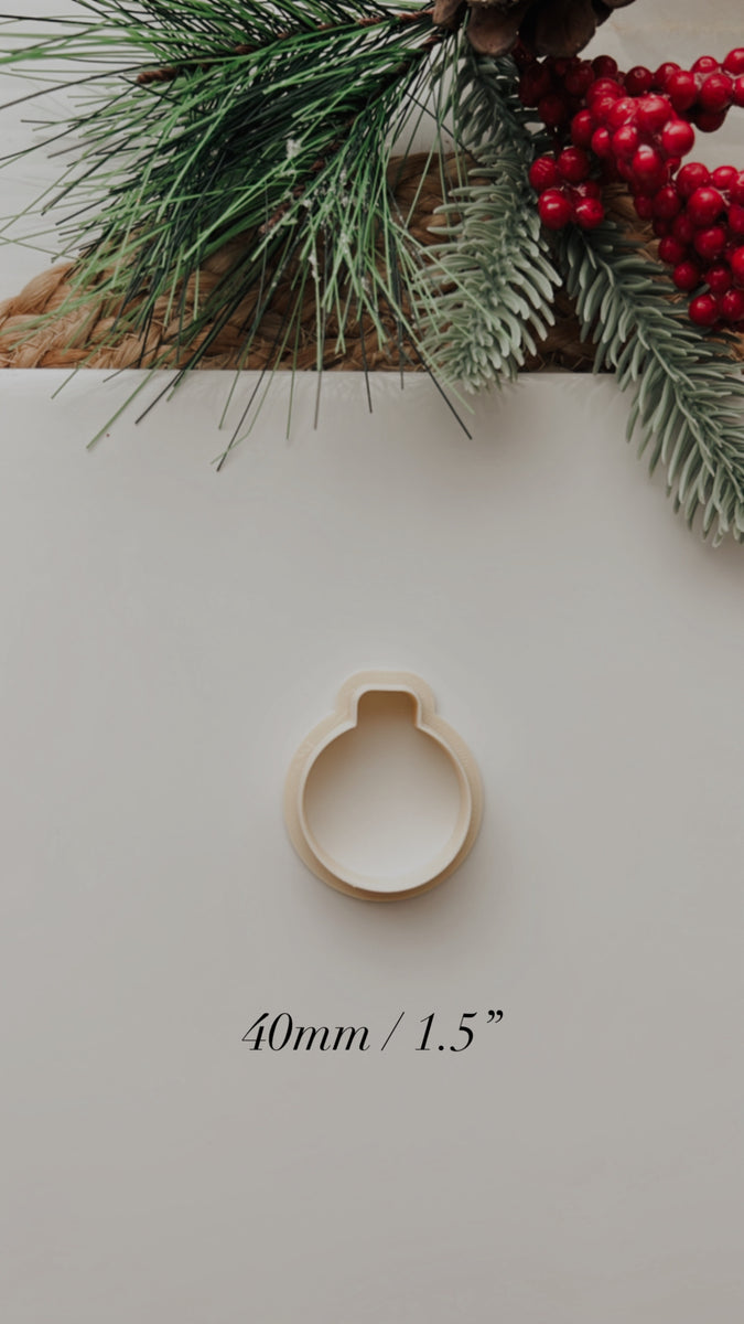 Christmas sphere Cutter (2pc) – Made Cutters