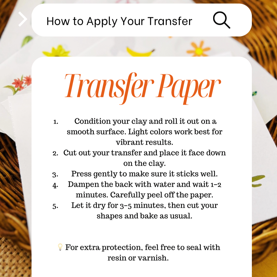 Transfer Paper – Made Cutters