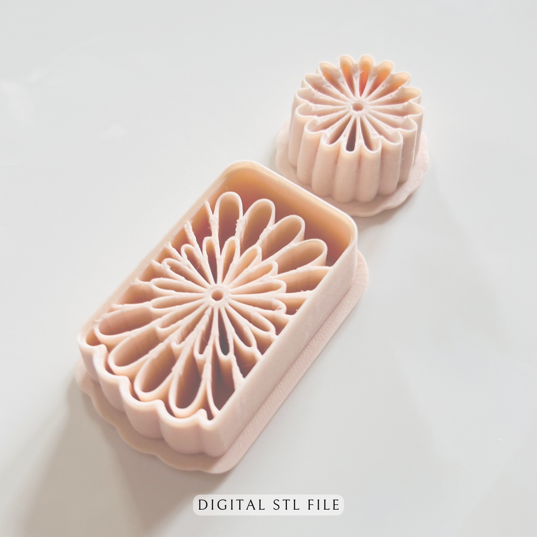 Flower Banner Cutter | Polymer Clay | STL Files (Digital Download ...
