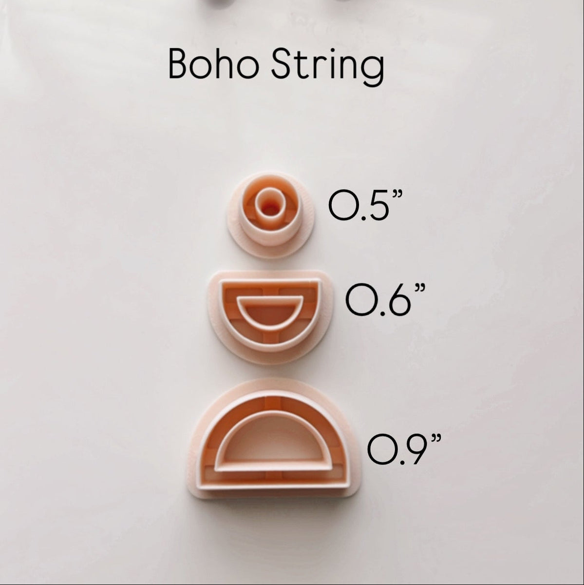 Boho String Clay Cutter Set – Made Cutters