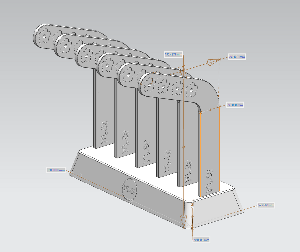 Drying Rack – Earring Display & Try On Stick – Made Cutters